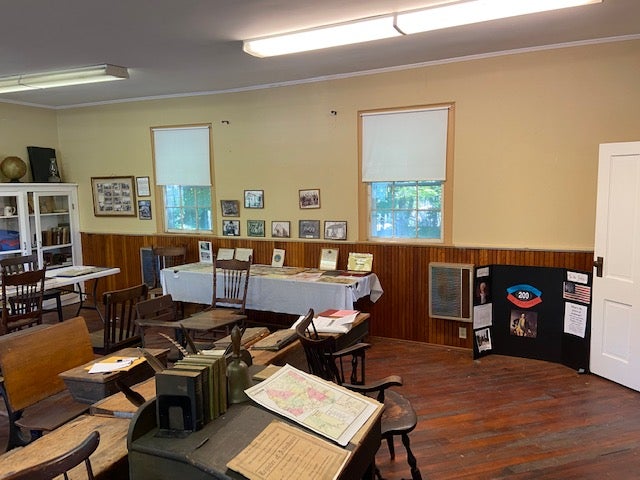 The Little Red School House circa 1860